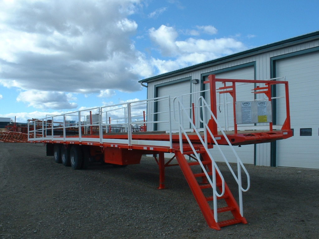 Tubing Trailers | Lamb's Trucking Ltd.